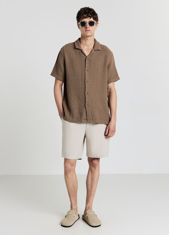 WOVEN BOWLING SHIRT DUVAN