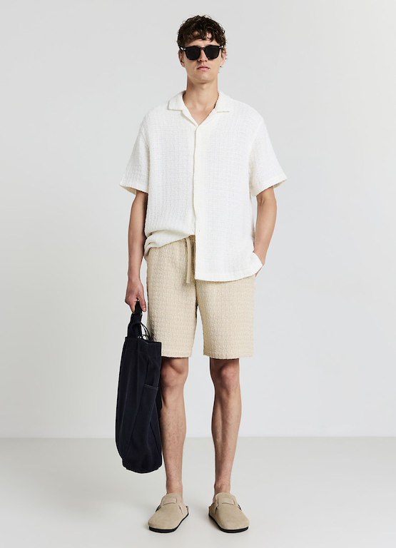 WOVEN BOWLING SHIRT BELA VUNA