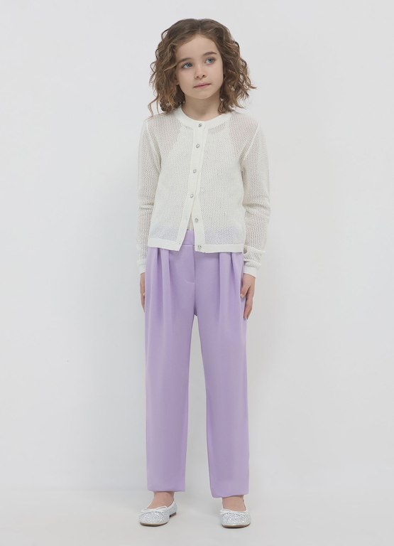 ELEGANT PLAIN TROUSERS SVETLUCAVA LILA