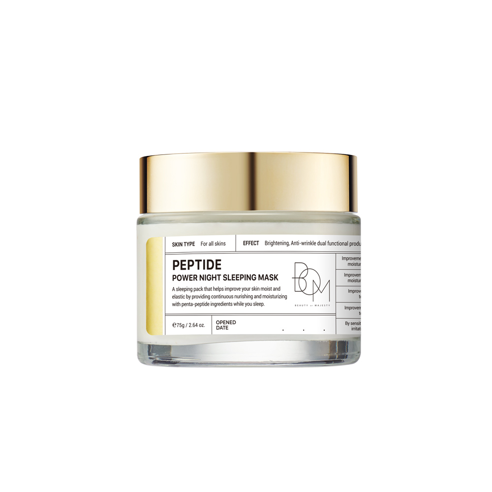 BOM Peptide Power Night Sleeping Mask 75g
