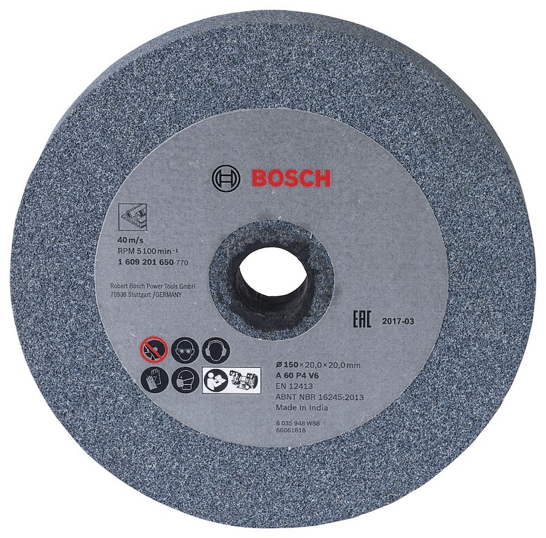 BOSCH Brusne ploče, prečnik od 20 mm za stone brusilice 1609201650ID EK000791963