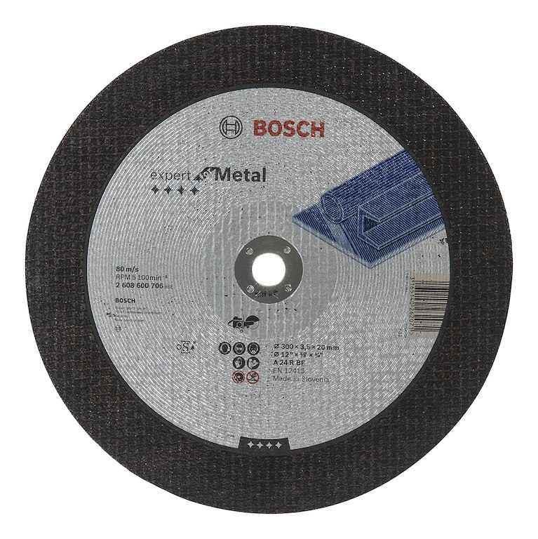 BOSCH Rezne ploče Expert for Metal s ravnim središtem za motorne testere 2608600706ID EK000791642