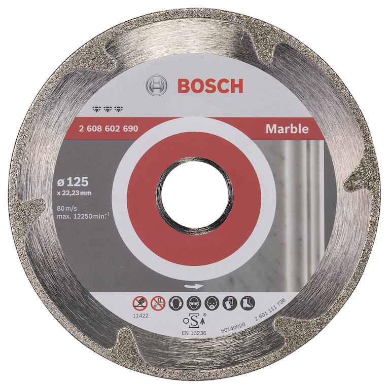 BOSCH dijamantske rezne ploče Best for Marble za male ugaone brusilice 2608602690ID: EK000789908