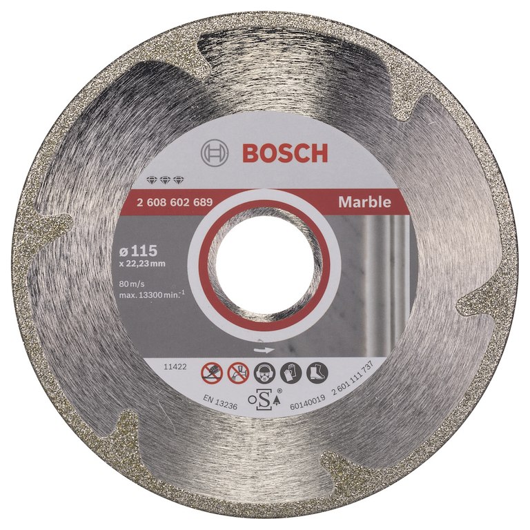 BOSCH dijamantske rezne ploče Best for Marble za male ugaone brusilice 2608602689ID EK000792427