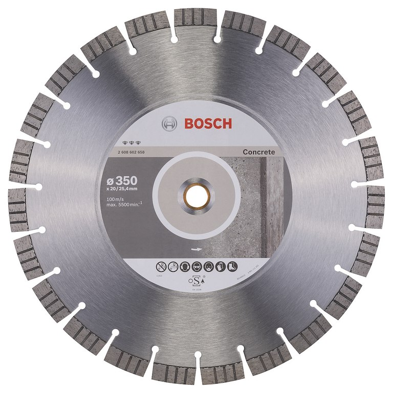 BOSCH dijamantske rezne ploče Best for Concrete za stone i motorne testere 2608602658ID EK000792070