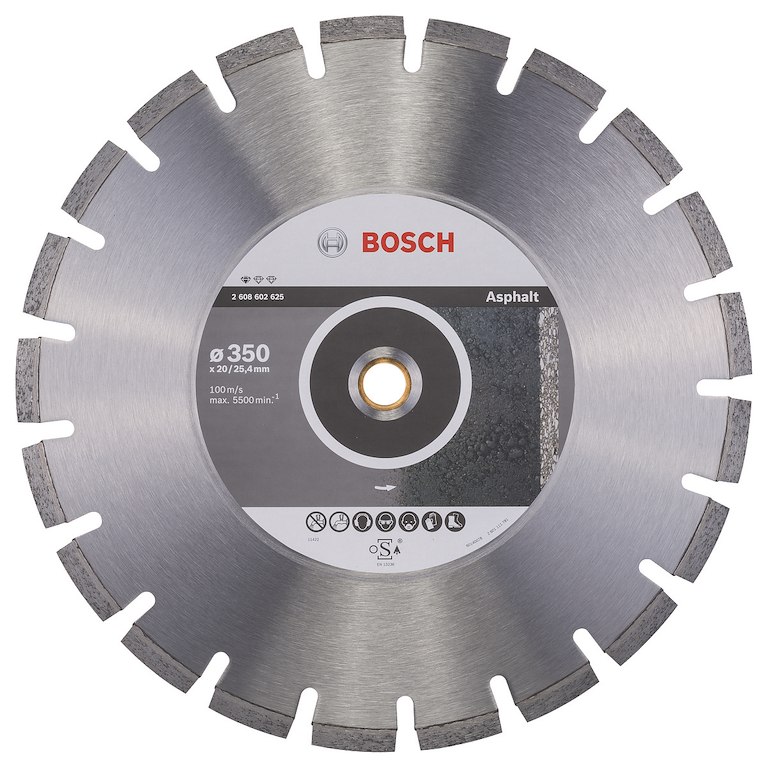 BOSCH dijamantske rezne ploče Standard for Asphalt za motorne testere 2608602625ID: EK000790195