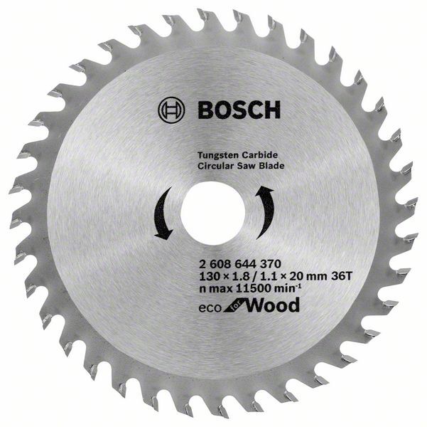 BOSCH List kružne testere - ECO For Wood 130x1,8/1,1x20 36 zubaca 2608644370ID: EK000791825