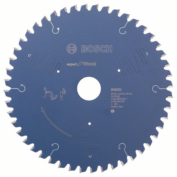 BOSCH List kružne testere Expert For Wood 216x30x2,4/1,8 mm, 48Z ATB 2608642497ID: EK000790556