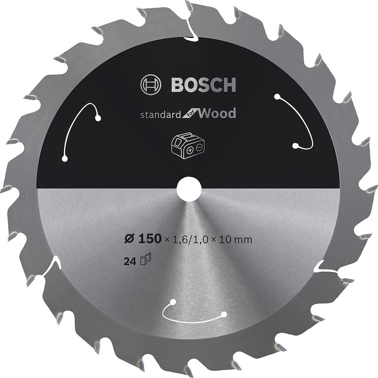 BOSCH Listovi kružne testere Standard for Wood za akumulatorske ručne testere 2608837673ID: EK000790553