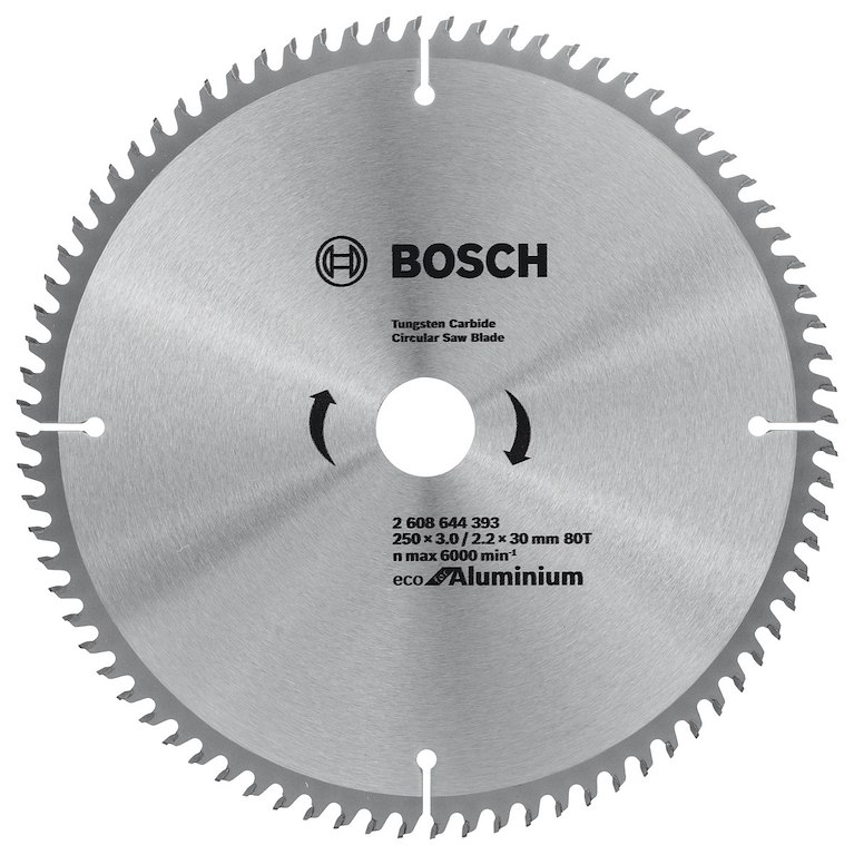 BOSCH Listovi kružne testere za aluminijum Eco for Aluminium za preklopne testere 2608644393ID: EK000791456