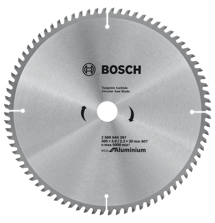 BOSCH Listovi kružne testere za aluminijum Eco for Aluminium za preklopne testere 2608644397ID EK000790108