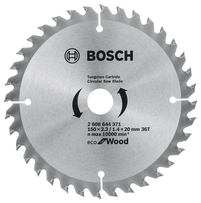 BOSCH Listovi kružne testere za drvo Eco for Wood za ručne testere 2608644371ID: EK000790903