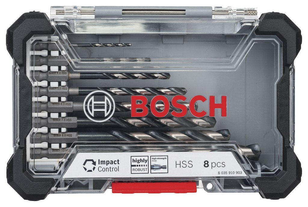 BOSCH Setovi spiralnih burgije HSS Impact Control sa šesterostranim prihvatom 2608577146ID: EK000792041