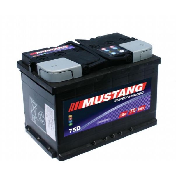 Mustang Akumulator za automobile 12 V 75 Ah MS75-L3 DesnoID: EK000752197