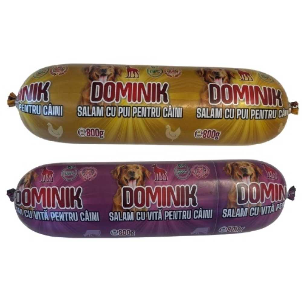 Dominik salama za pse - Govedina 800g