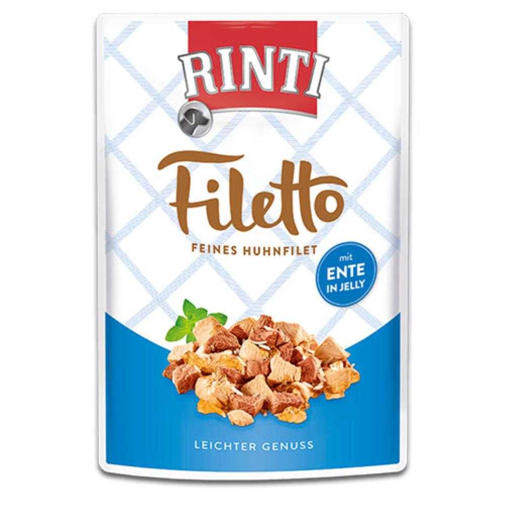 Rinti Filetto Adult - Piletina i pačetina u želeu 100g