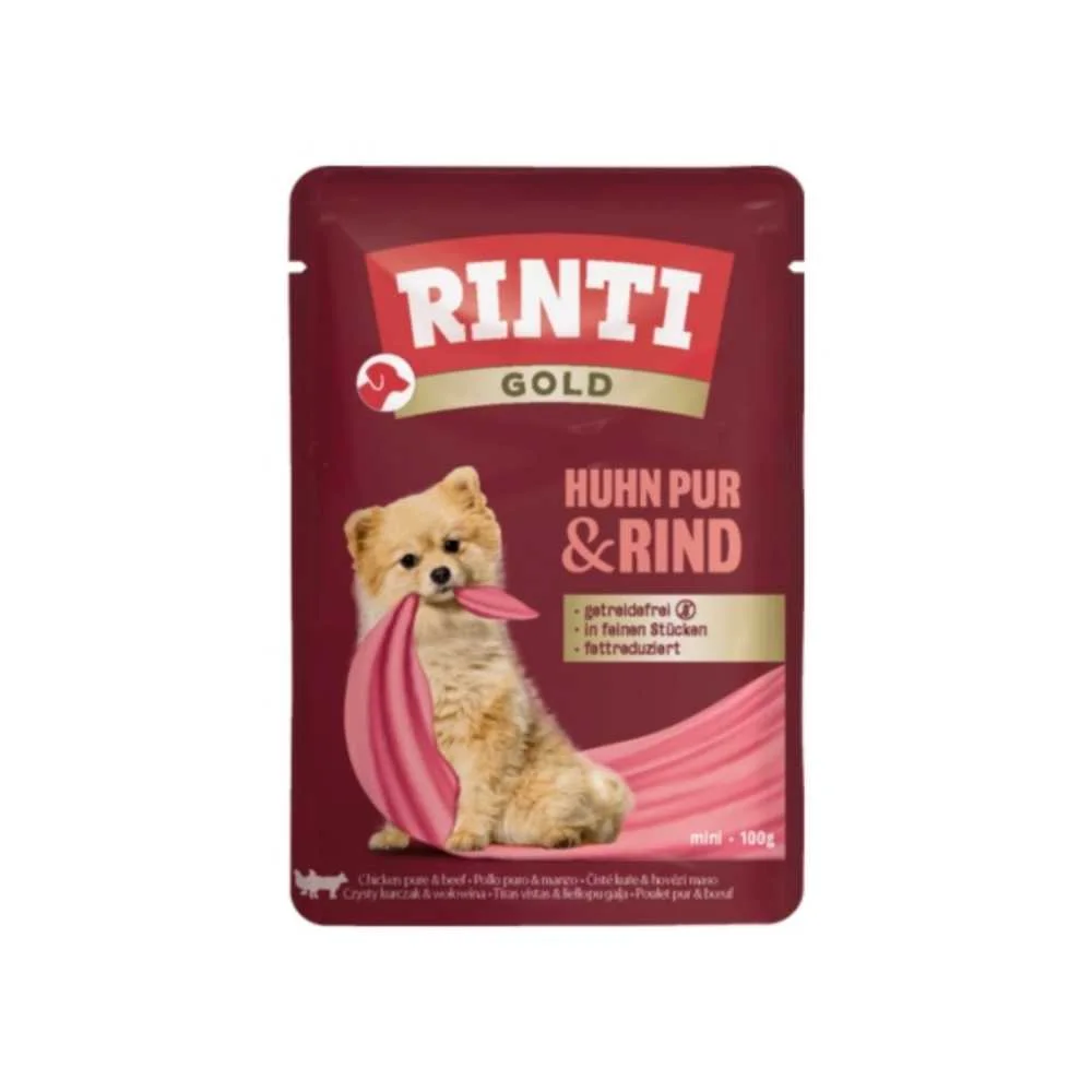 RINTI GOLD sos za pse - Piletina i govedina 100g