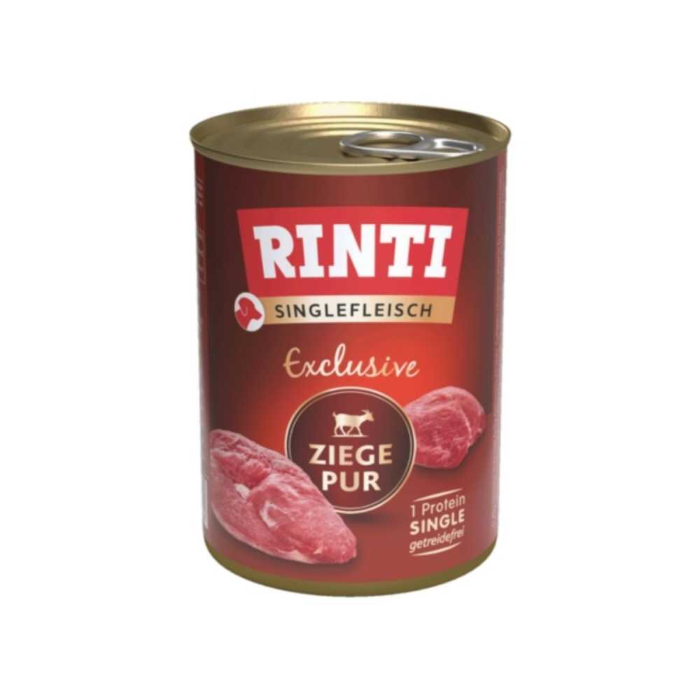RINTI Singlefleisch Excusive konzerva za pse - Kozje meso 400g
