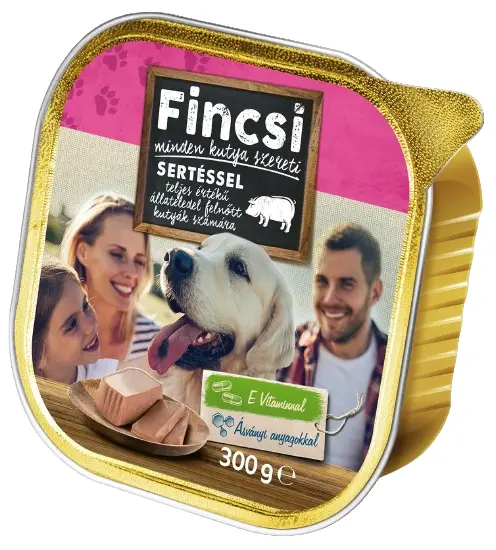 Fincsi Pašteta za pse sa šunkom, 300g