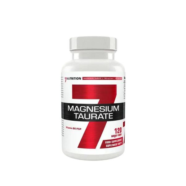 7 NUTRITION, MAGNESIUM TAURATE, 120 VEGE KAPSULA