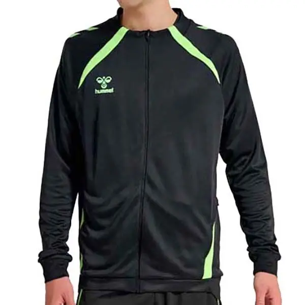 Hummel Muška dukserica HMLLEAD 2.0 TRACK ZIP, Crna