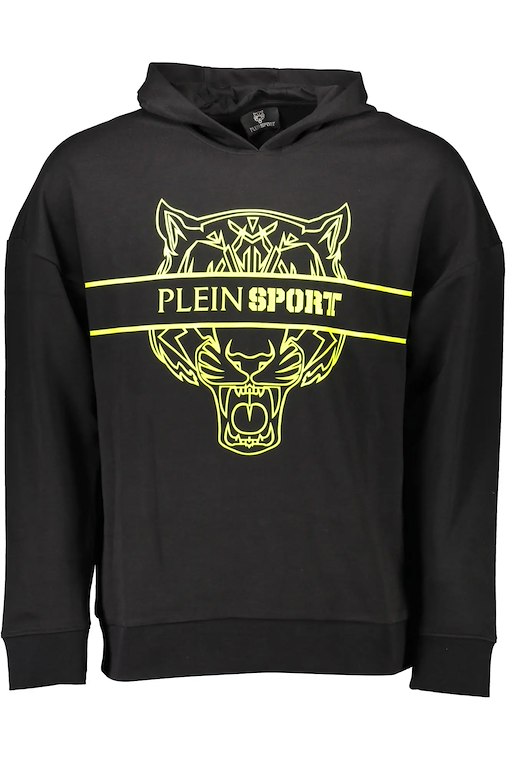 PLEIN SPORT Muški Duks FIPS218_NERO_99-BLACK, Crni