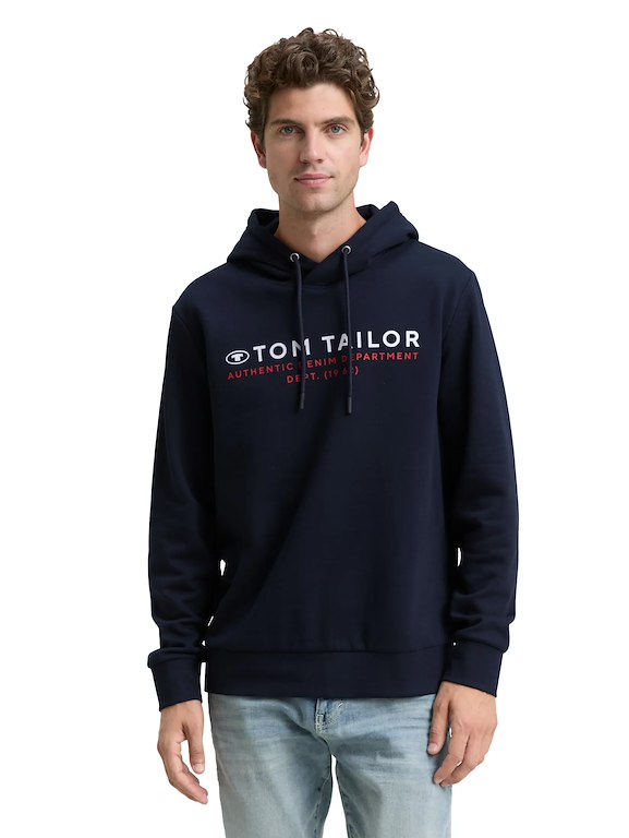 Tom Tailor Muški duks 1047825, Teget