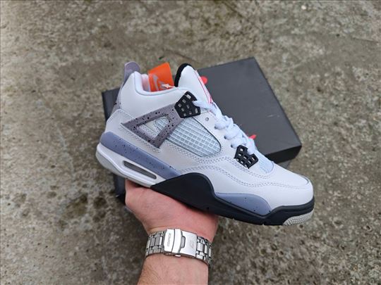 Nike Air Jordan 4 Retro White Cement