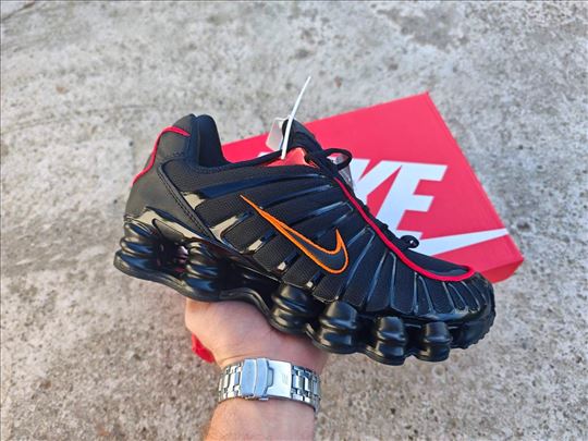 Nike Shox TL Black Orange Red
