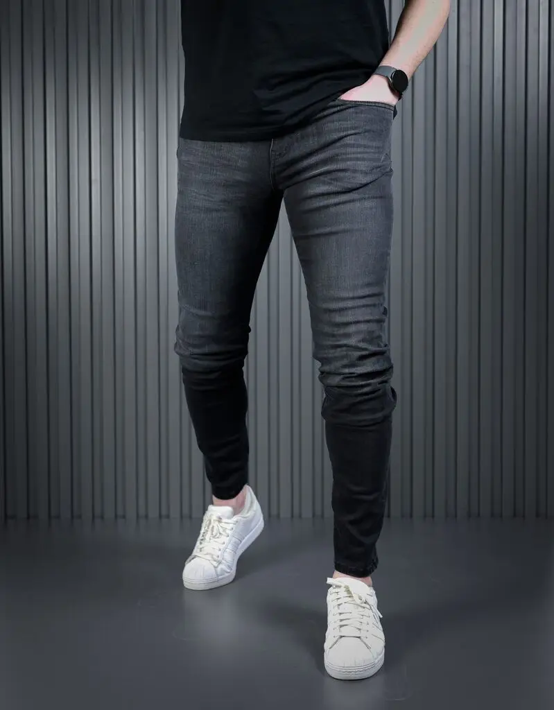 Denistar Muške farmerke 100/2803, Slim fit, Crne