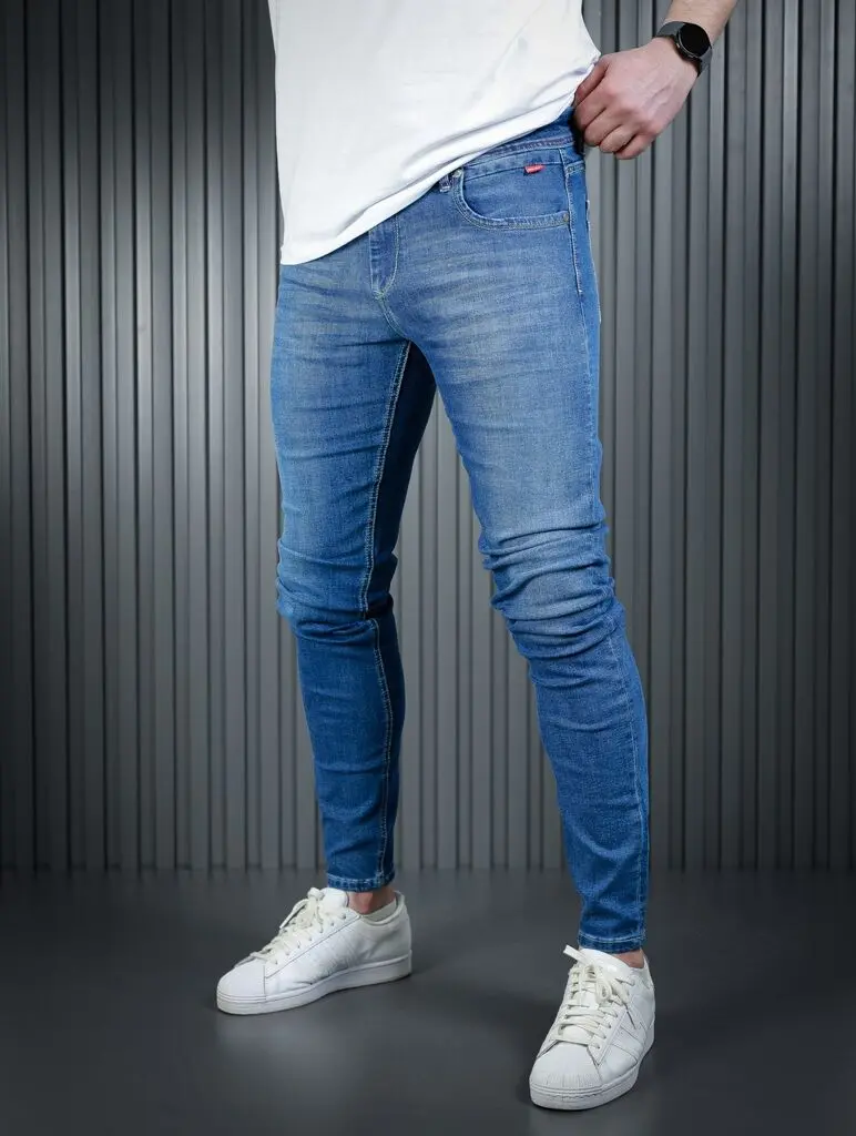 Denistar Muške farmerke 100/2797, Slim fit, Plave