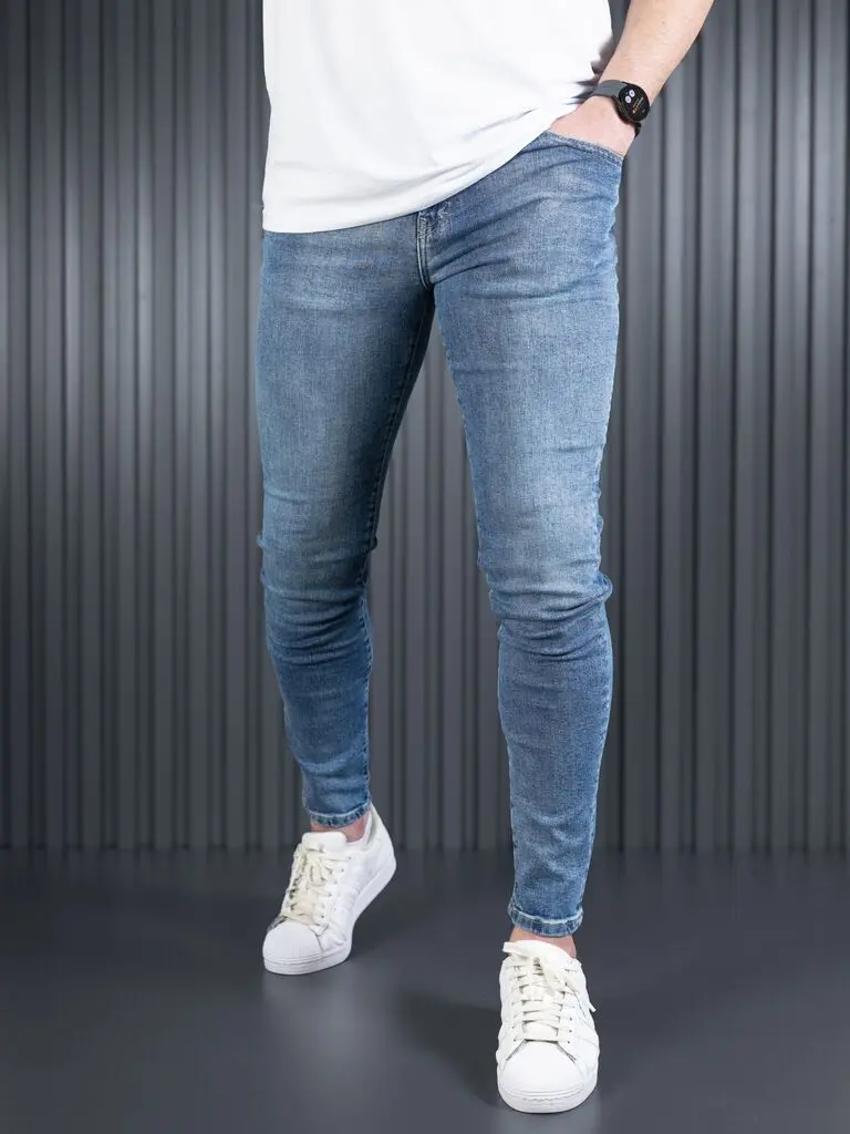 Denistar Muške farmerke 100/2619, Slim fit, Plave