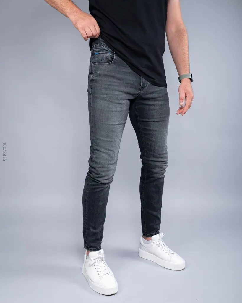 Denistar Muške farmerke 100/2856, Slim fit, Tamnosive