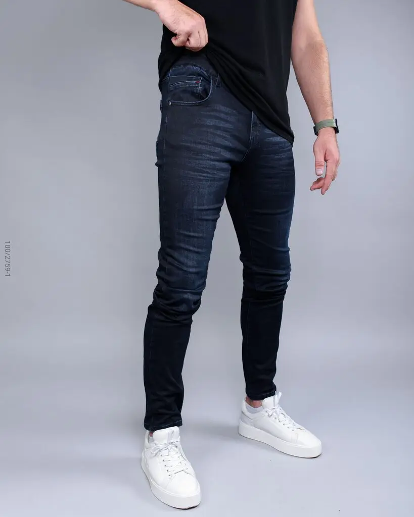 Denistar Muške farmerke 100/2759-1, Slim fit, Teget