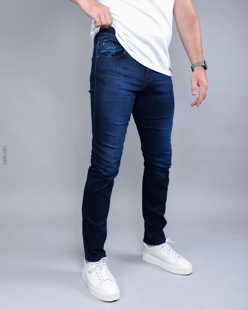 Denistar Muške farmerke 100/2855, Slim fit, Teget