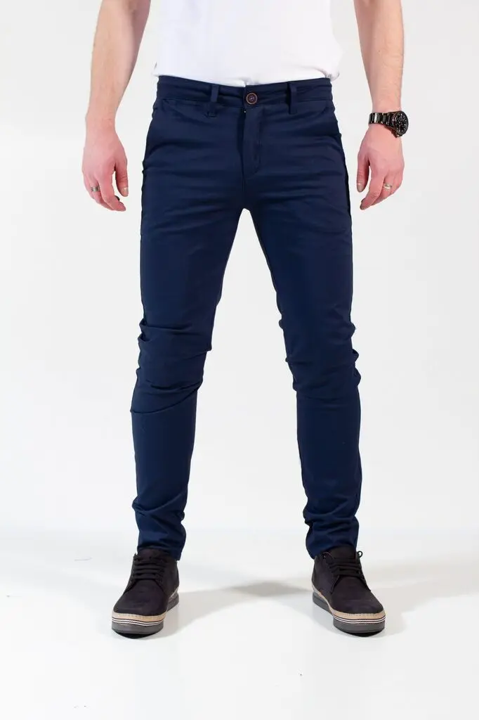 Denistar Muške pantalone 100-2247/1, Regular, Tamnoplava