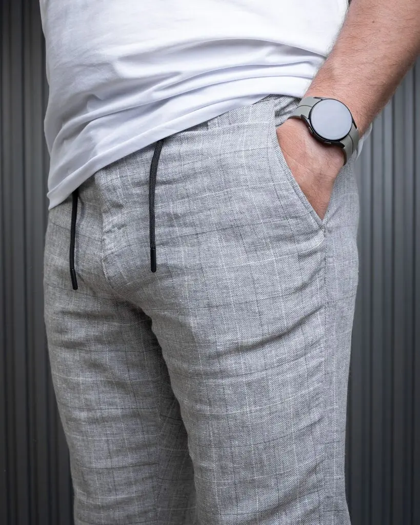 Denistar Muške pantalone 100-2734 Regular, Svetlo sive