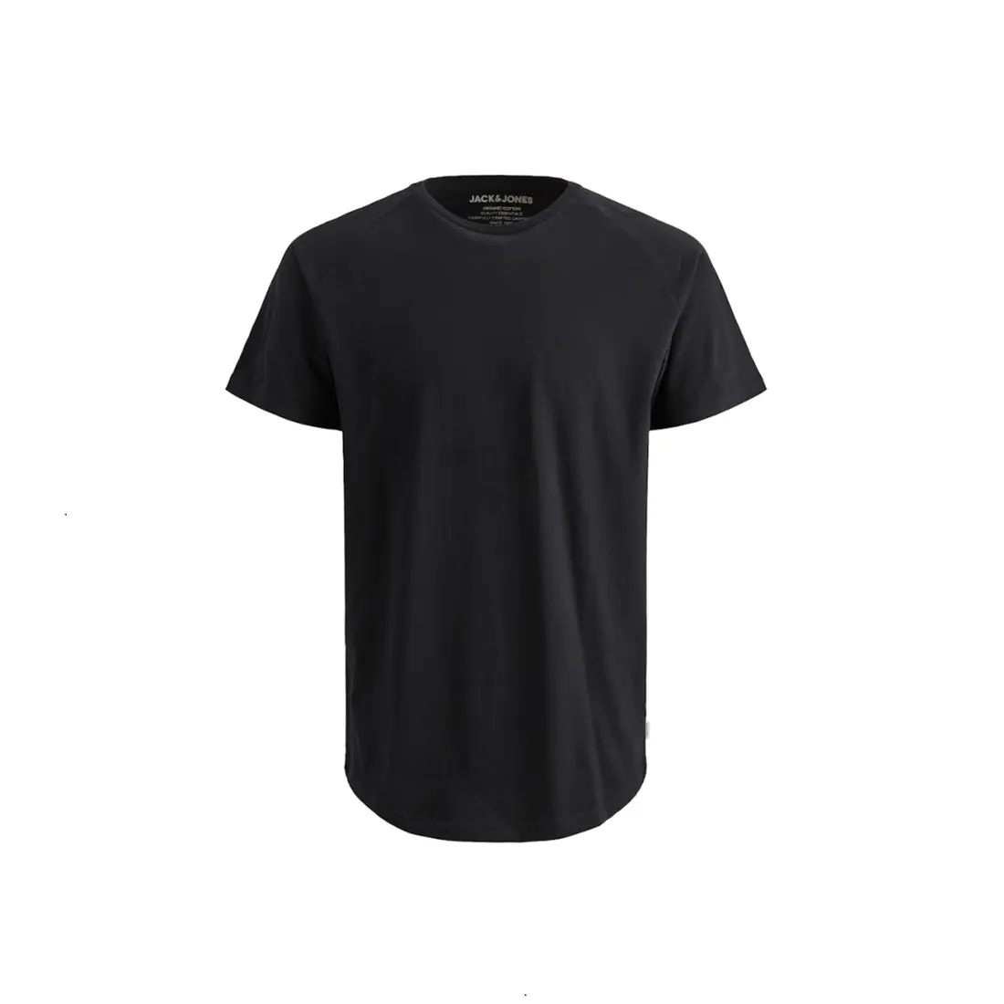 Jack&Jones Muška majica Curved, Kratak rukav, Crna