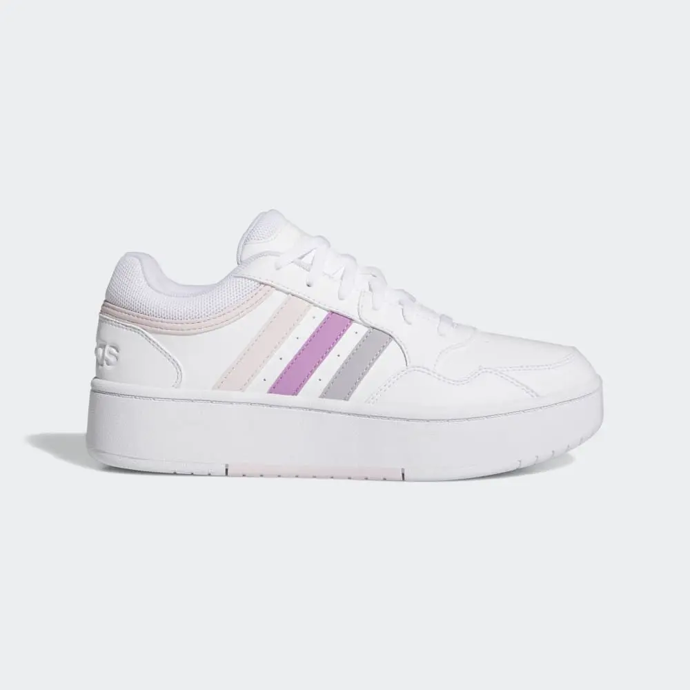 Adidas Ženske patike hoops 3.0 bold, Bele