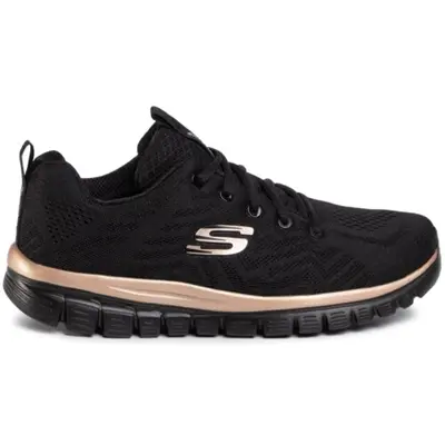 SKECHERS Ženske patike Graceful-get Connected crne