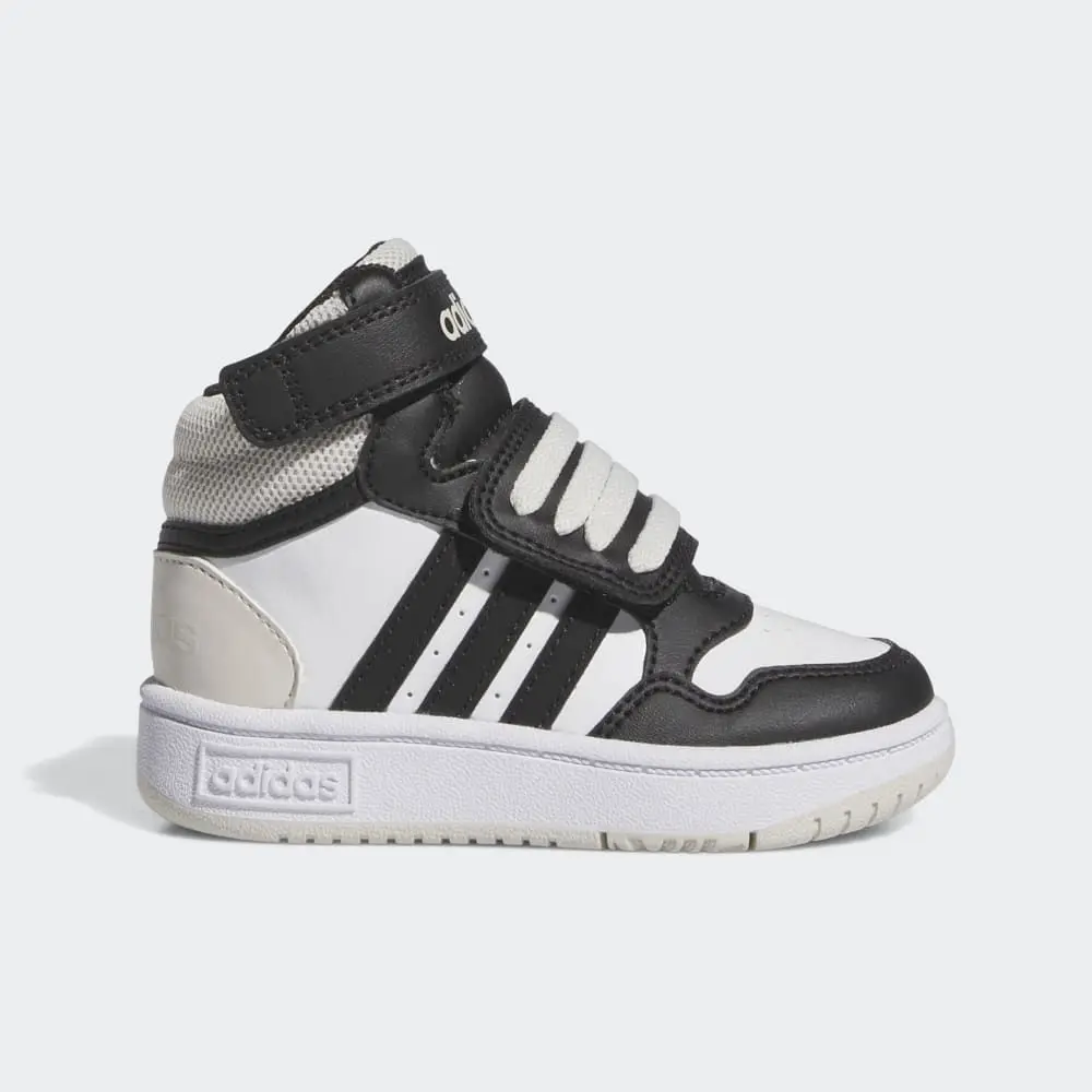 Adidas Patike za dečake Hoops Mid 3.0 ac i, Belo-crne