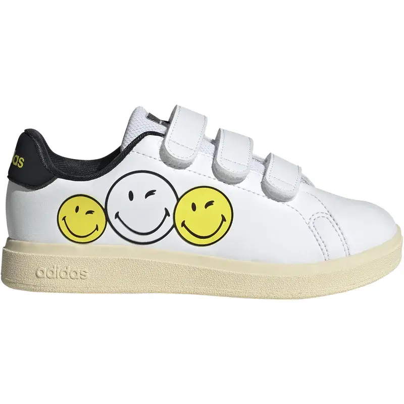 Adidas patike za dečake Advantage Smile CF C, bele