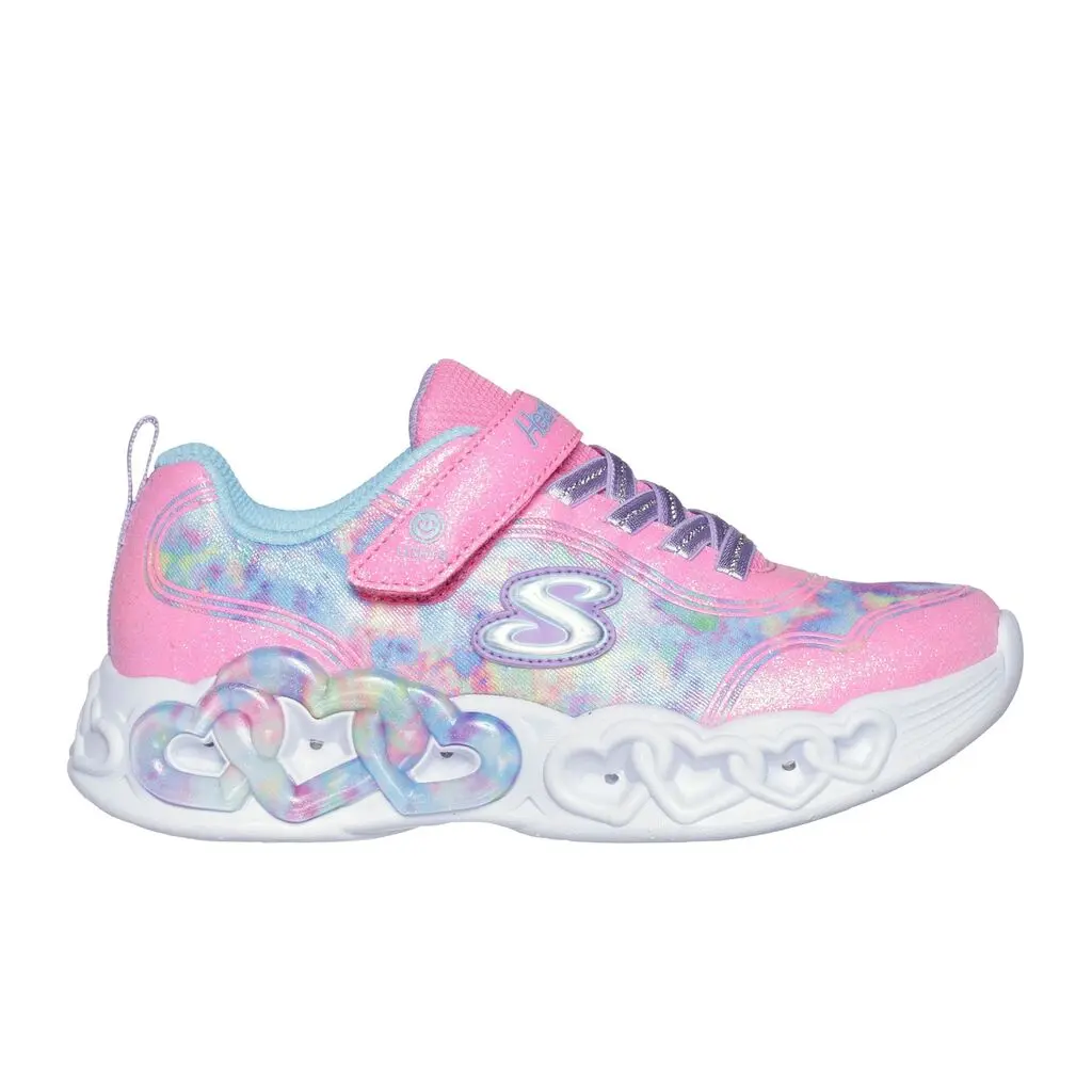 Skechers Patike za devojčice Infinite heart lights GP, Šarene