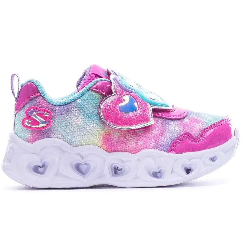 Skechers Patike za devojčice HEART LIGHTS, Šarene