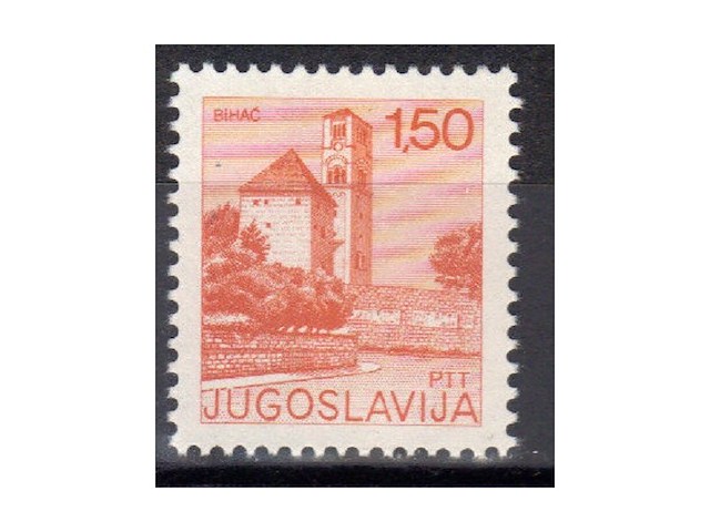 Turistički motivi-1.50 din Bihać 1976.,zup mešovito