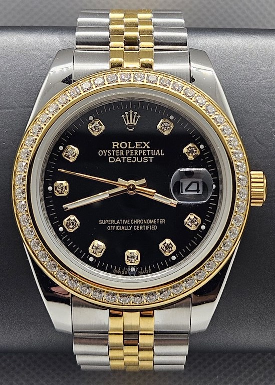 Rolex Datejust – dvobojni (čelik i žuto zlato). - Kućište