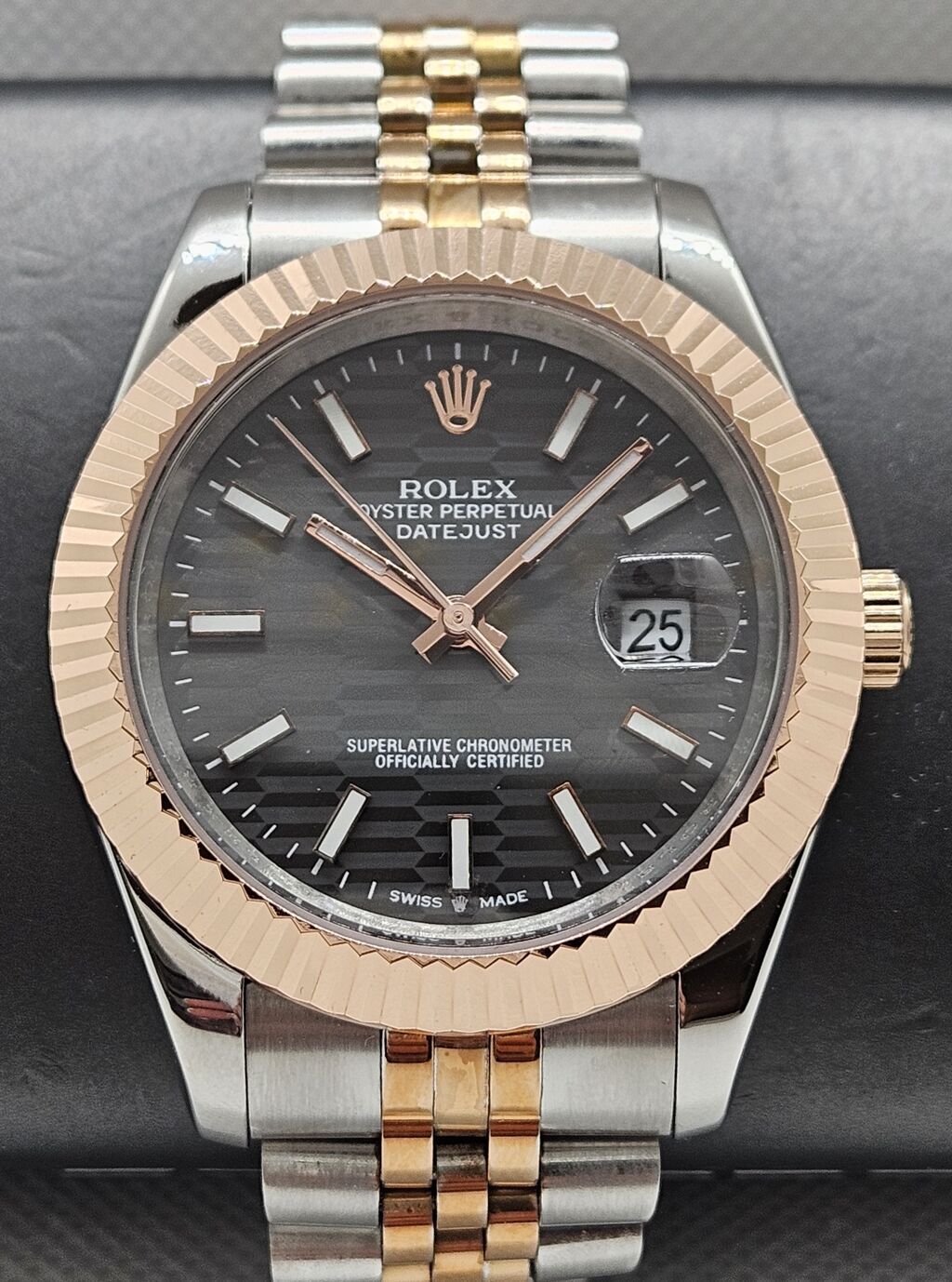 Rolex Datejust – dvobojni sat (čelik i roze zlato) - Kućište 41mm od