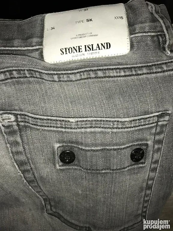 Original STONE ISLAND farmerice 32 98% cotton 2% elastin Polustruk