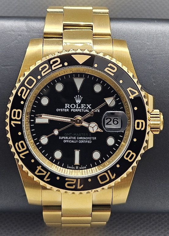 Rolex GMT‑Master II Gold – Oyster Perpetual Date - Prečnik sata 40mm