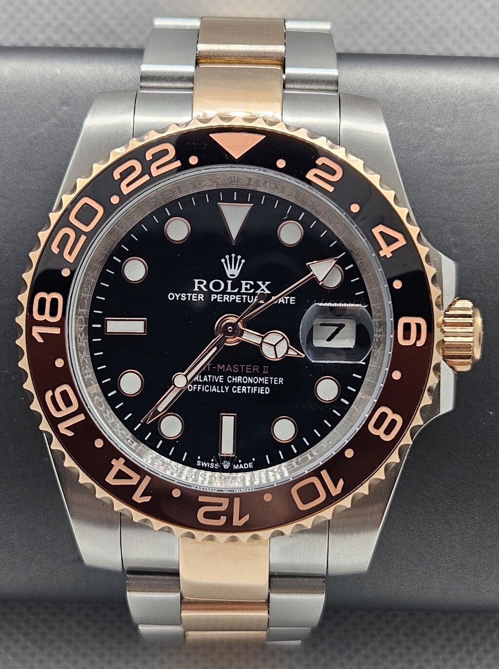 Rolex GMT-Master II “Root Beer” – Oyster Perpetual Date - Prečnik